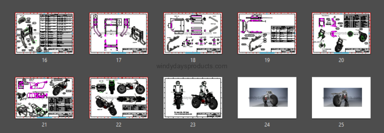 2x2 motorcycle build plans 2WD motorcycle design diy