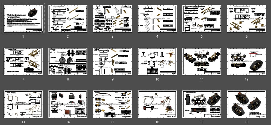 monotrack build plans diy windydaysproducts